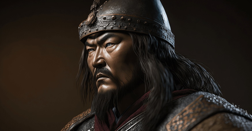 Supremacia Militar - Grandes líderes na história - Gengis Khan